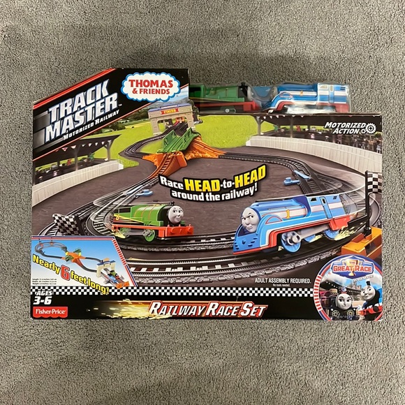 Thomas & Friends | Toys | Thomas Percey Trackmaster Railway Race Set ...
